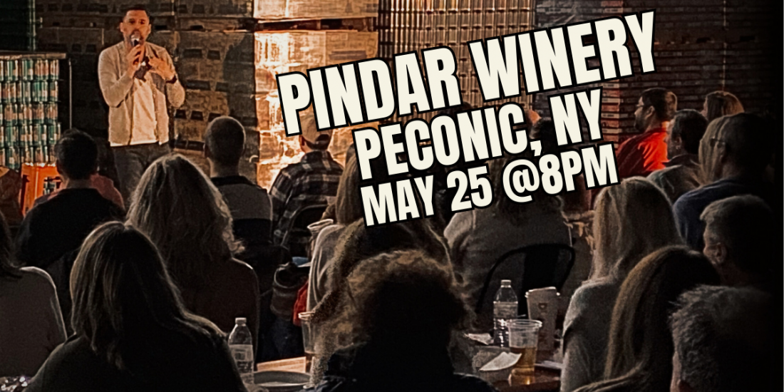 COMEDIAN JOSH ACCARDO BACK at PINDAR!!, PINDAR VINEYARDS, Peconic, 25 ...