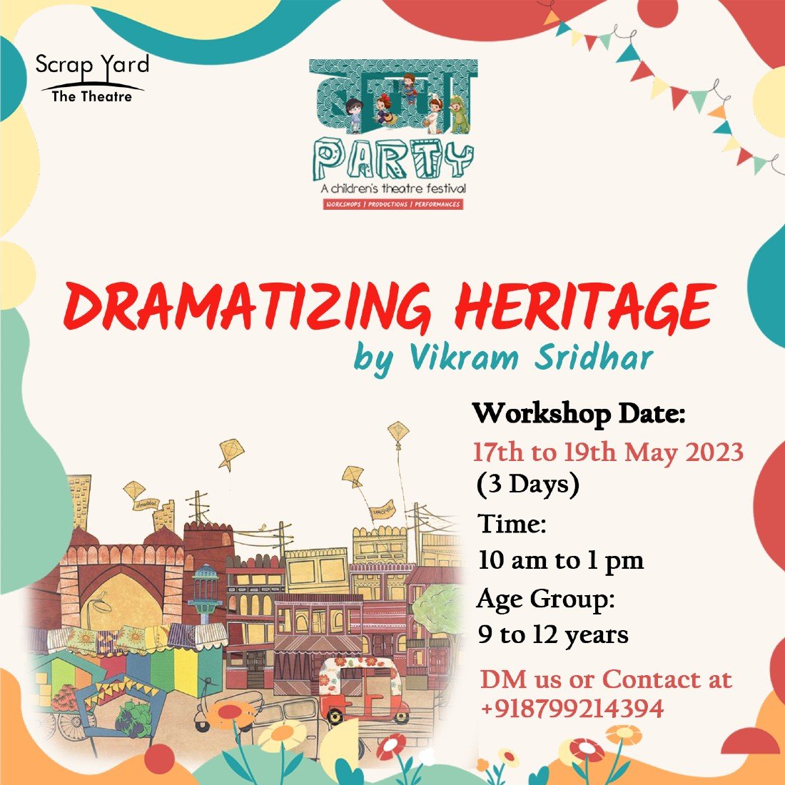 Dramatizing Heritage- A writing workshop for kids by Vikram Sridhar ...