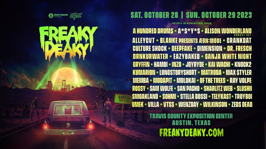 Freaky Deaky Promo Code, Travis County Exposition Center, Hornsby Bend ...