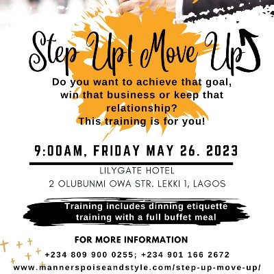 Step Up! Move Up, Lilygate | Hotel in Lekki Phase 1, Lagos, Nigeria ...