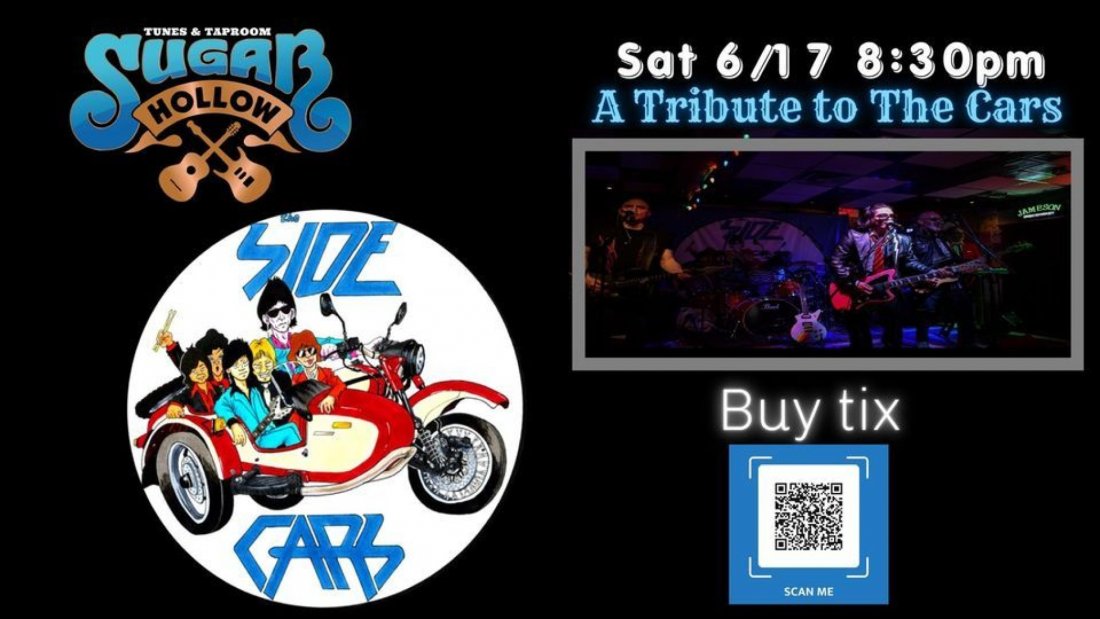 The Side Cars Band "A Tribute to The Cars" live at Sugar Hollow Taproom ...