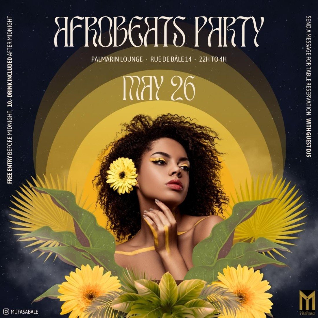 Friday Afrobeats Party Geneva, Mufasa (Palmarin Lounge), Rue de Bâle ...