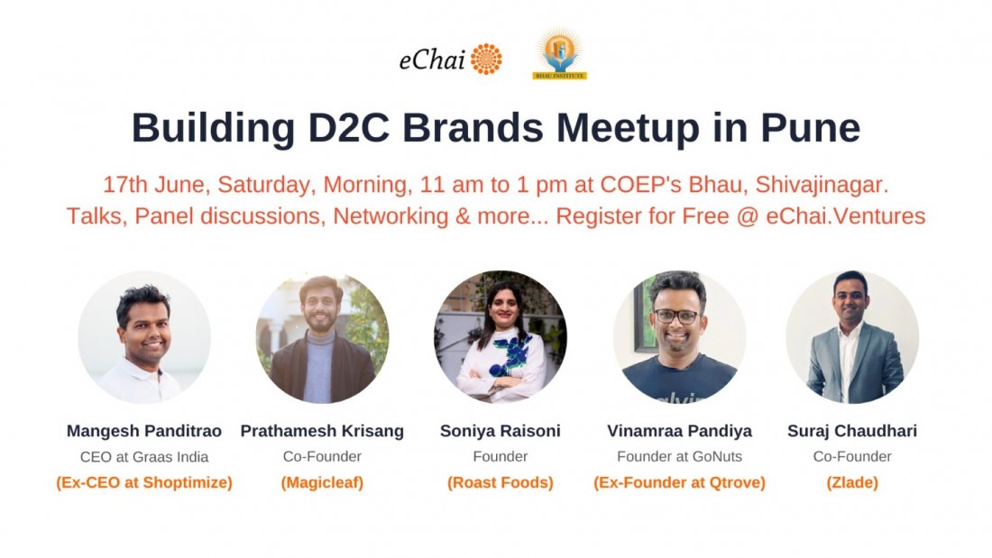Building D2C Brands: Pune edition, COEP's Bhau Institute, Pune, 17 June ...