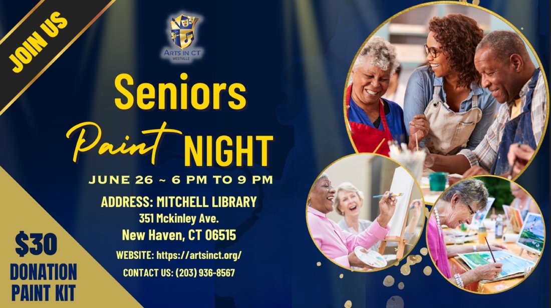 JOIN us for an unforgettable Senior Paint Night!, Mitchell Library ...