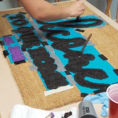 Paint A Doormat Workshop (SOLD OUT), The Rabbid Fox, Kitchener, 23 June 2024 | AllEvents.in