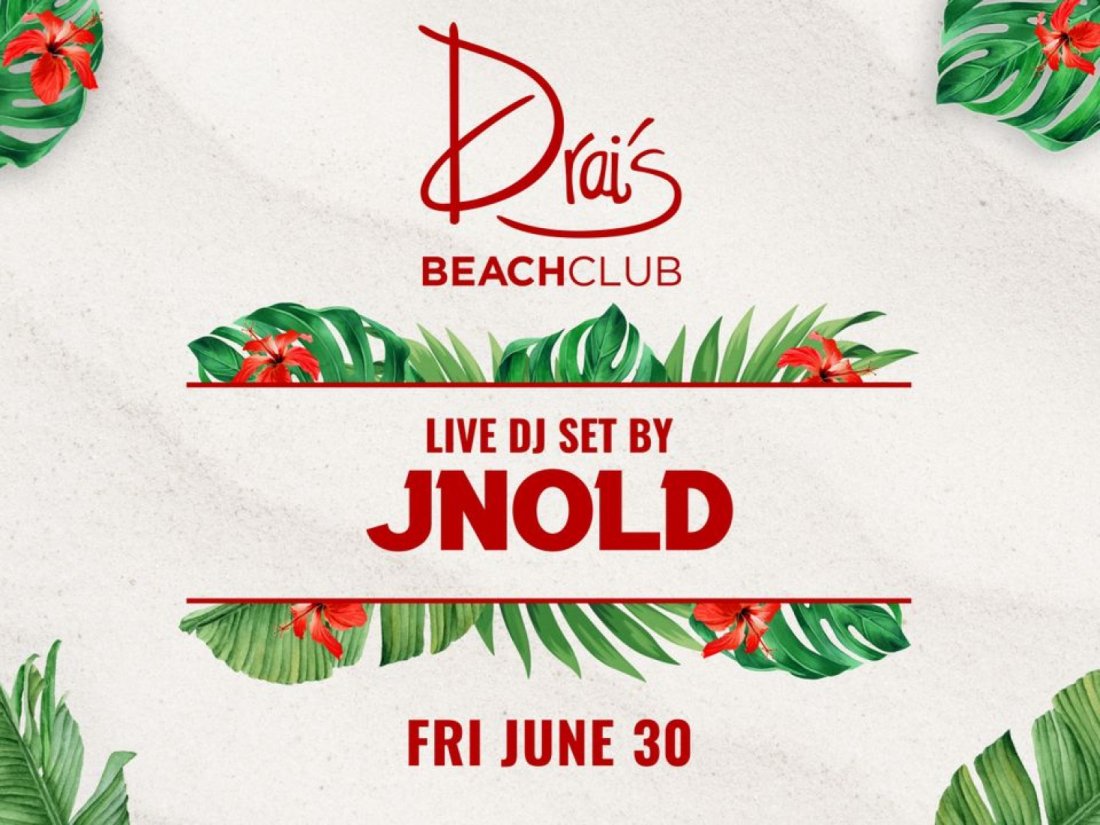 Friday Hiphop Day Pool Party | Jnold Live @ Drais Beachclub | Ladies Free Guest list, Drai's ...