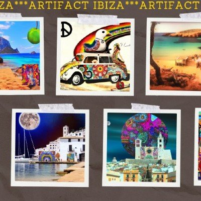 Artifact Ibiza NFT "Hippiesurrealism" Collection, July 1 to September 1 ...