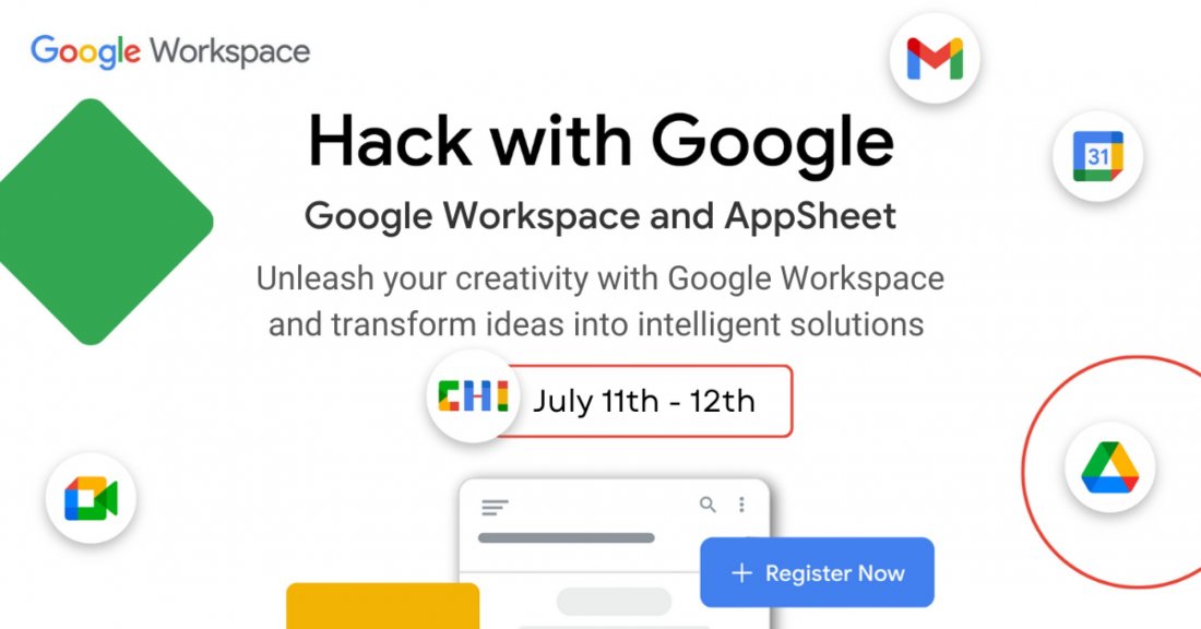 Hack with Google: Google Workspace and AppSheet, Google Offices Chicago ...