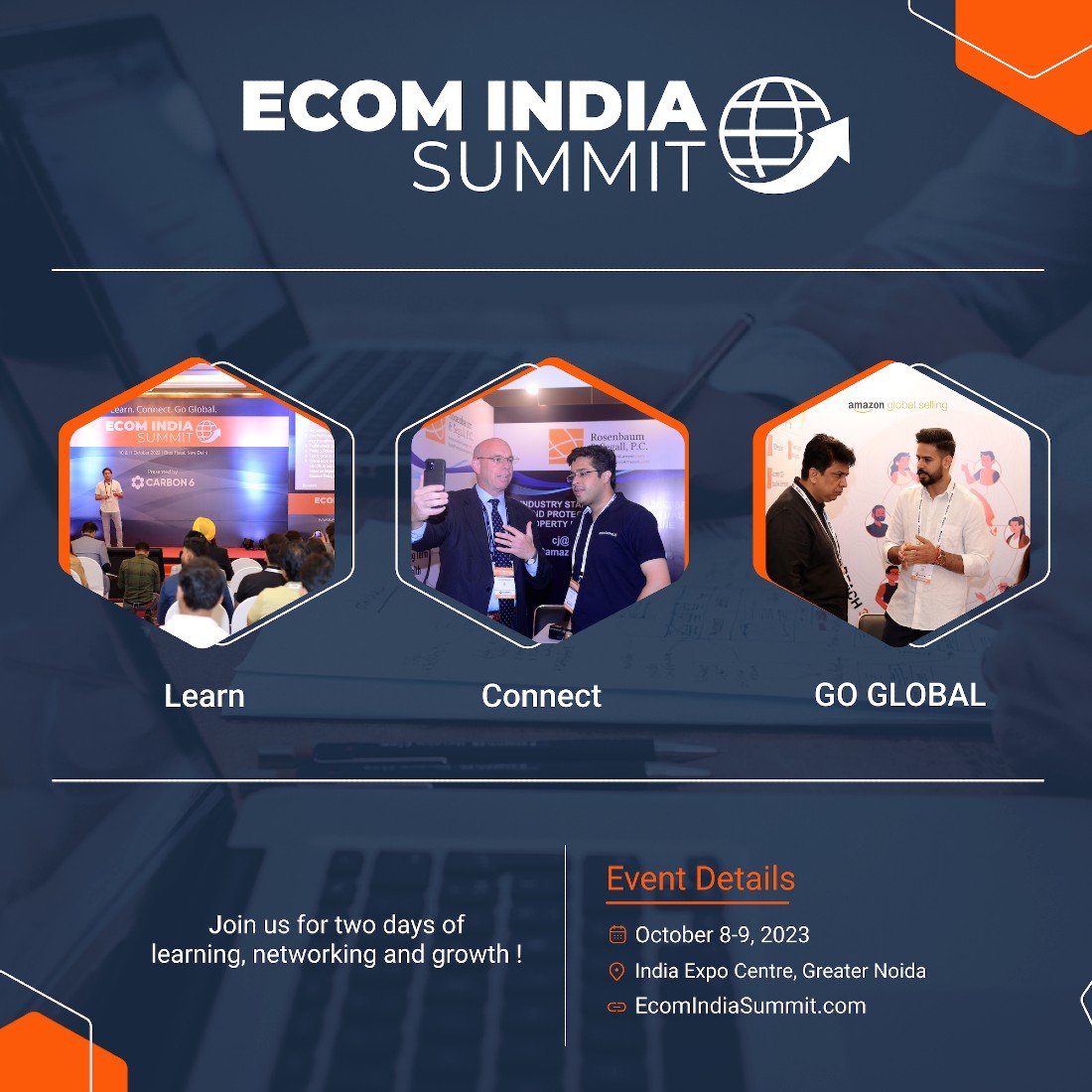 Ecom India Summit 2023, Expo Mart Greater Noida, 8 October to 9 October | AllEvents