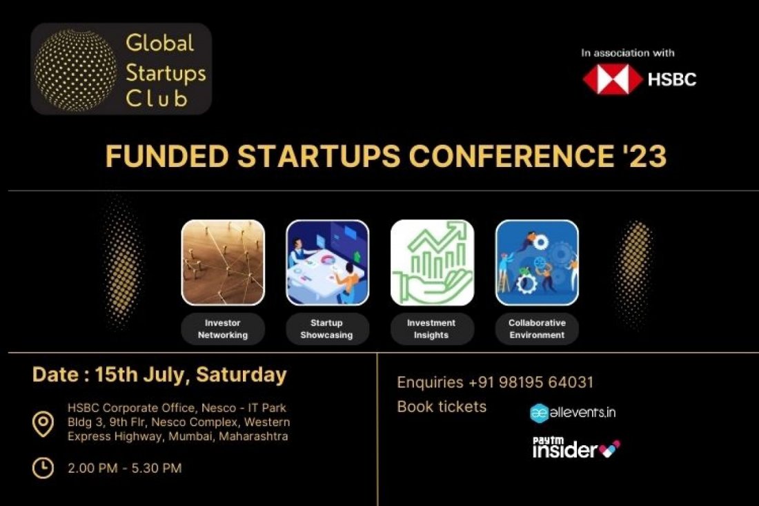 Funded Startups Conference | Mumbai , HSBC Office Mumbai, 15 July 2023 ...
