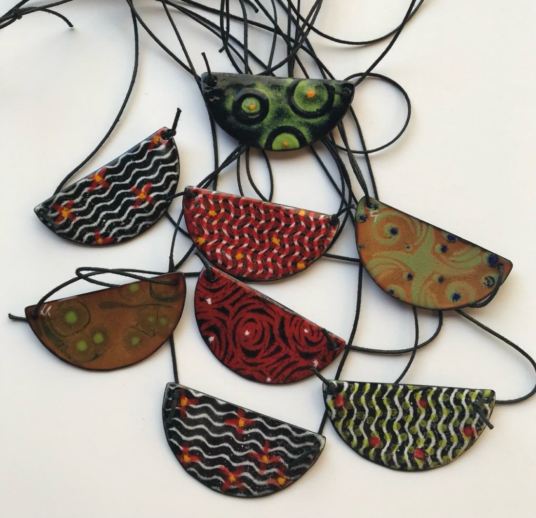 Vitreous Enamel Jewelry Workshop with Cathy Talbot at 2024 Home Show ...