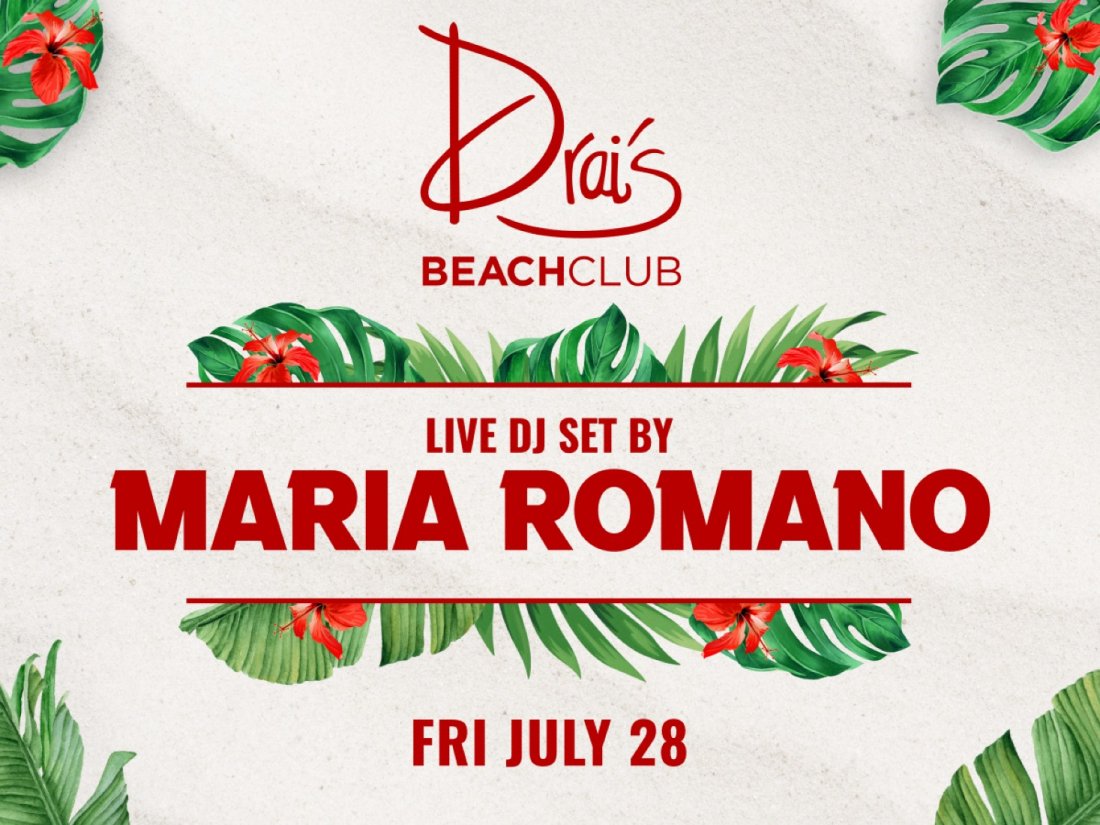 Friday Hiphop Day Pool Party | DJ Maria Romano Live @ Drais Beachclub ...