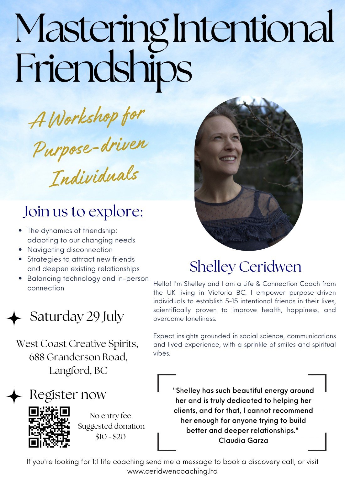 Mastering Intentional Friendships: A Workshop for Purpose-Driven ...