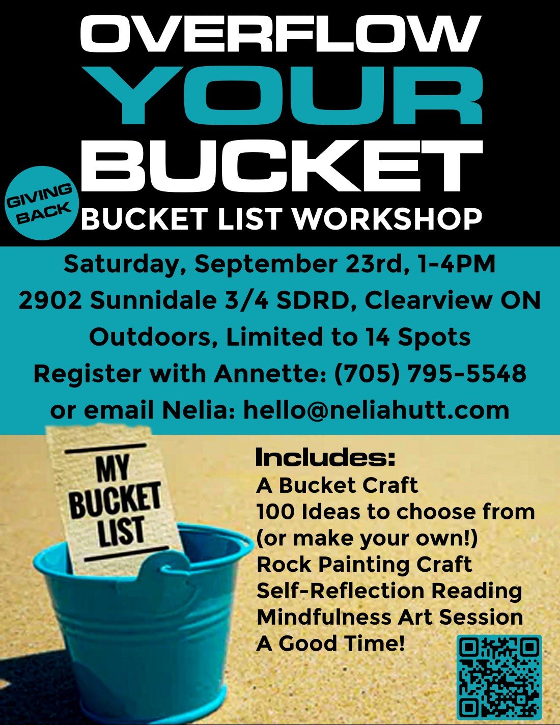 Overflow Your Bucket- Creating a Giving Back Bucket List & Kindness ...
