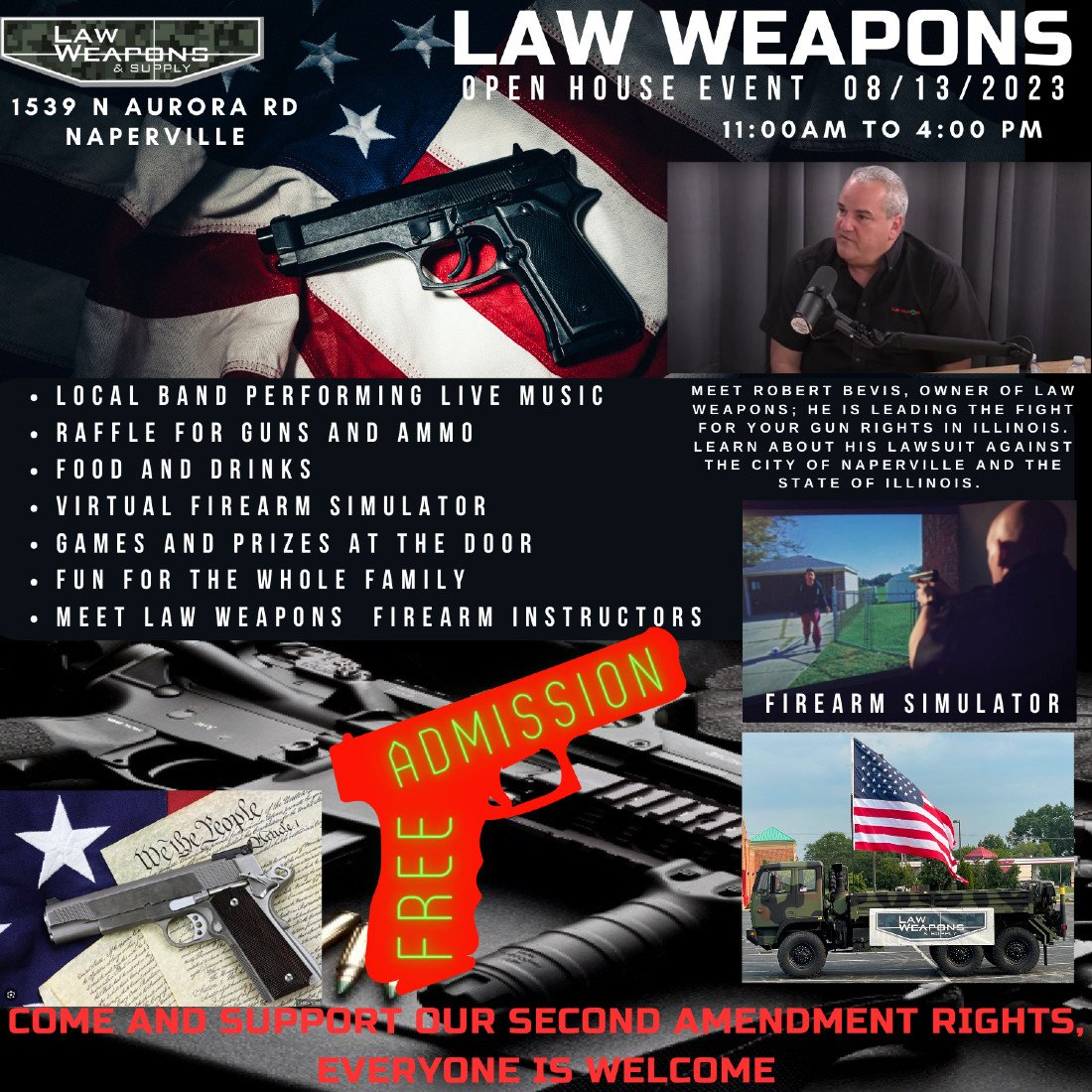 Law Weapons Open House Event, Law Weapons & Supply, Naperville, 13 ...