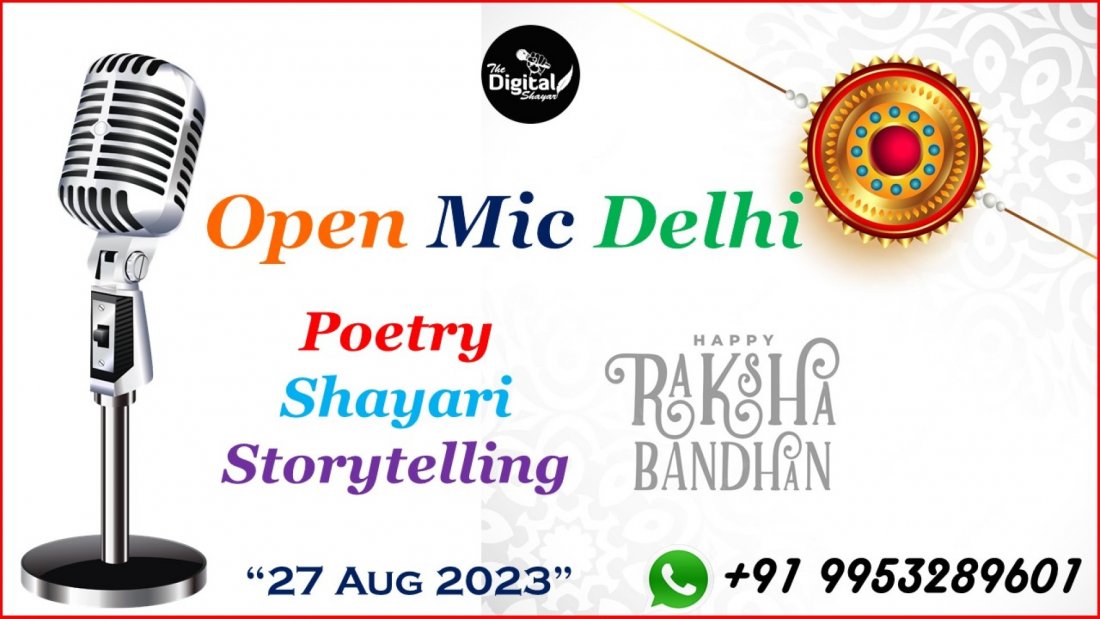 Poetry and Storytelling Open Mic in Delhi – Rakshabandhan Special ...