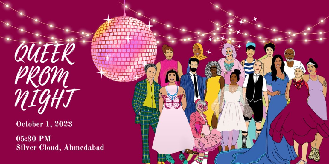 Queer PROM Night, Silver cloud hotel, Ahmedabad, 1 October 2023 ...