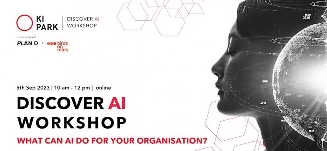 Discover AI Workshop What can AI do for your organisation?, September 5 ...