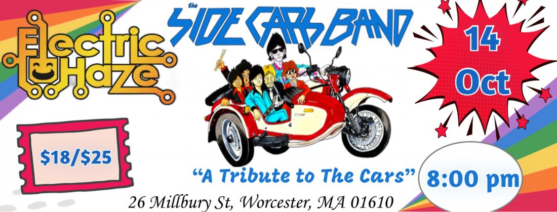 "A Tribute to The Cars" & 80s Pop New Wave - The Side Cars Band ...