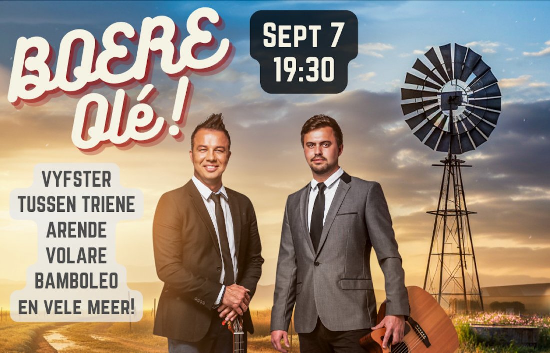 CH2 in Boere Olé, Atterbury Theatre, Pretoria, 7 September 2023 ...