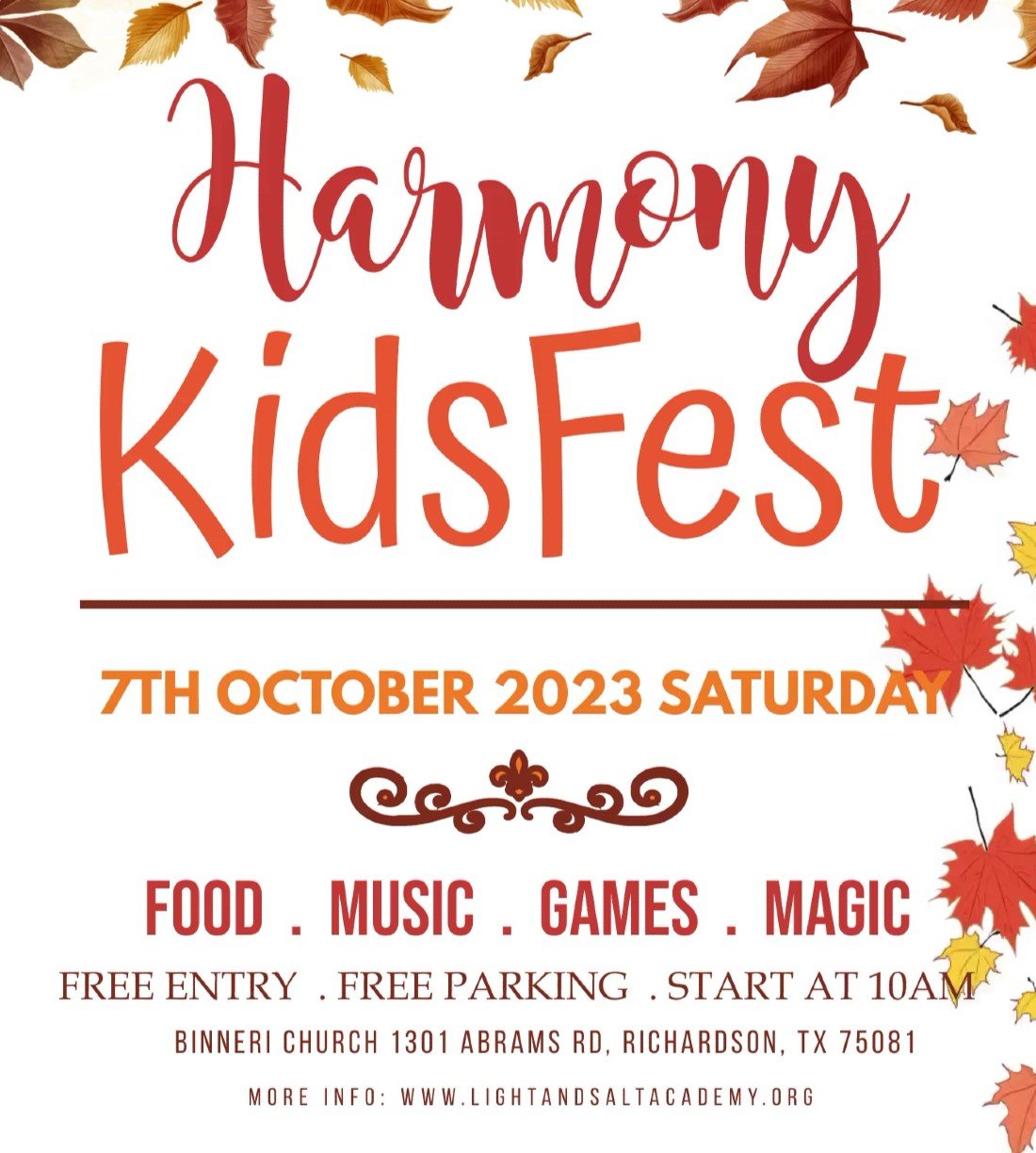 Harmony KidsFest: A Magical Fall Festival with Music & Magic, Binnerri ...
