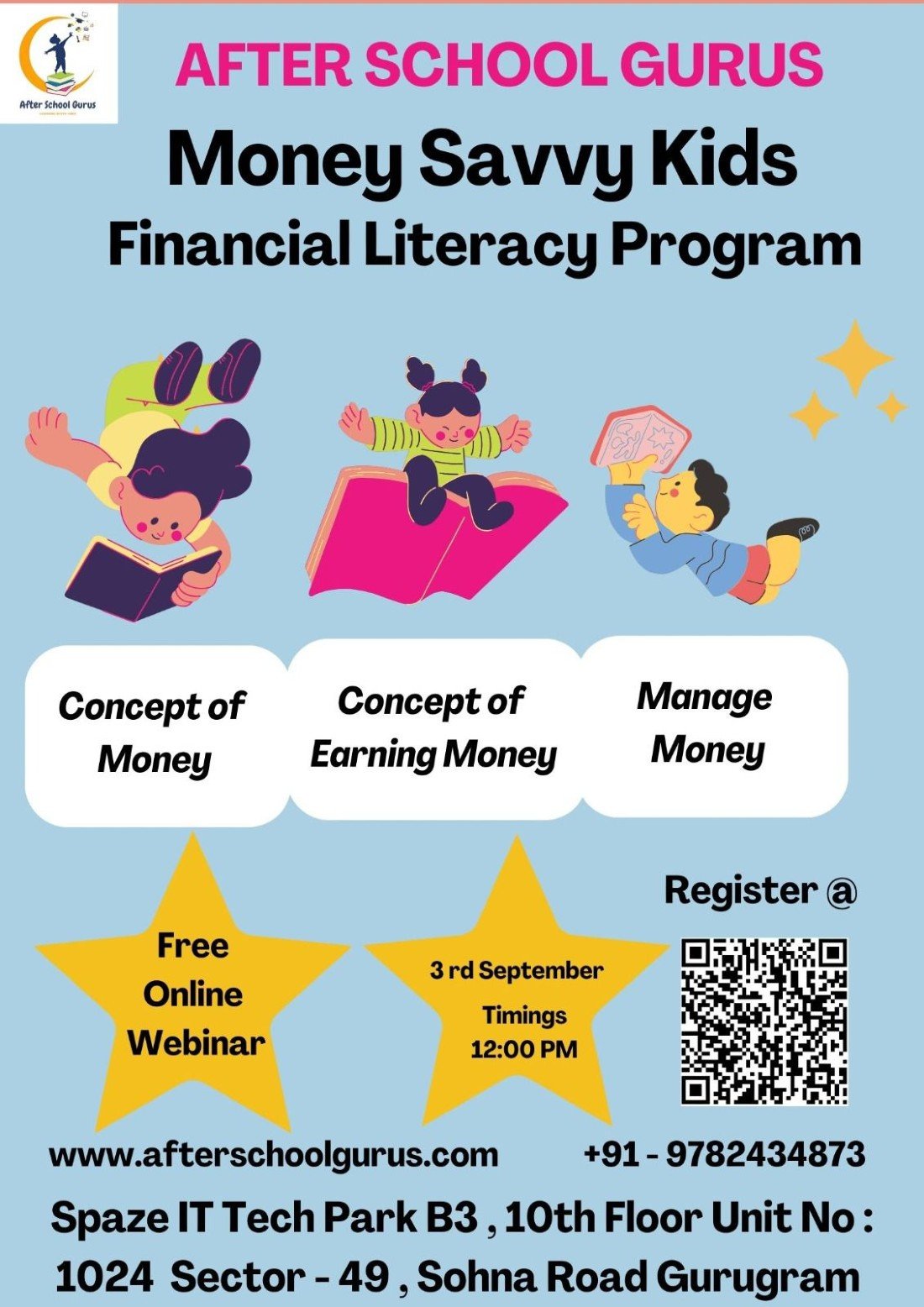 Financial Literacy Program for Kids Tickets, September 3 2023 ...