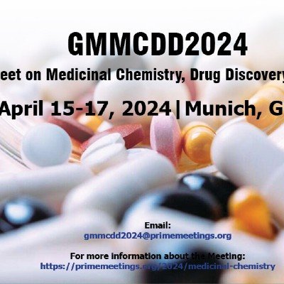 2nd Global Meet on Medicinal Chemistry, Drug Discovery & Drug Delivery Tickets, Germany, Munich ...
