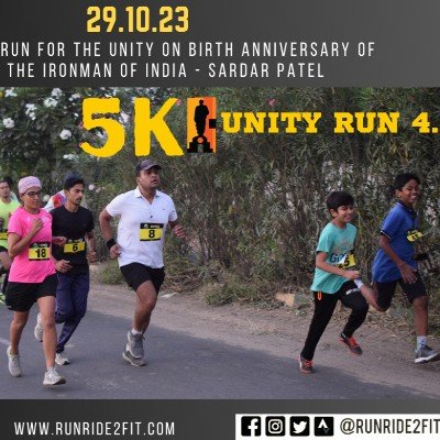 5k Unity Run 4.0 Tickets, Decathlon Sevasi, Gotri - Sevasi Rd, Opp Kabir Farms, Mahapura ...