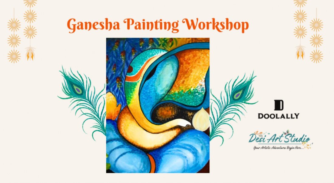 Ganesha painting workshop - Desi Art Studio, Doolally Taproom - Andheri ...
