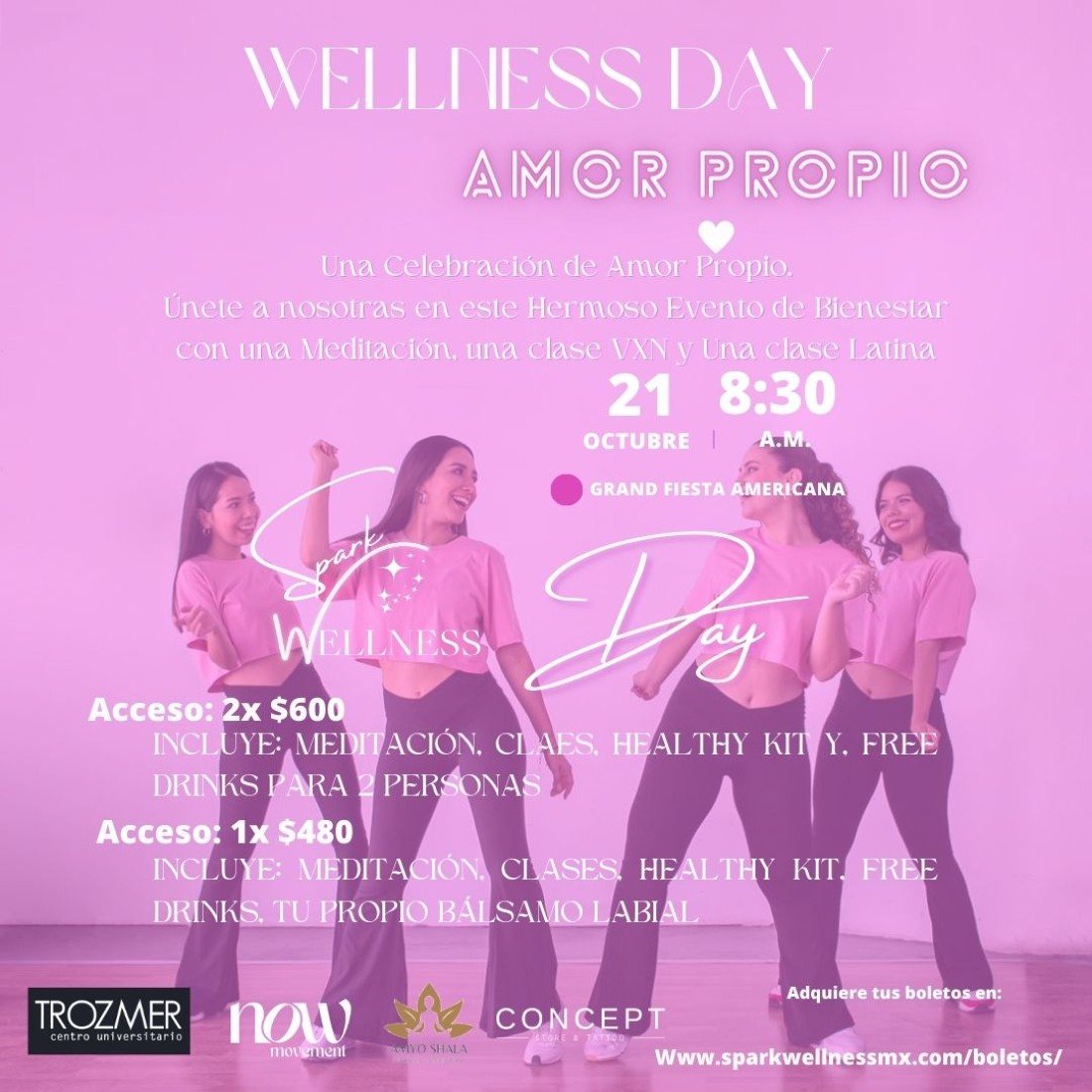 SPARK WELLNESS DAY EN HOTEL GRAND FIESTA AMERICANA, CASA REYNA, Puebla, 21 October 2023 ...