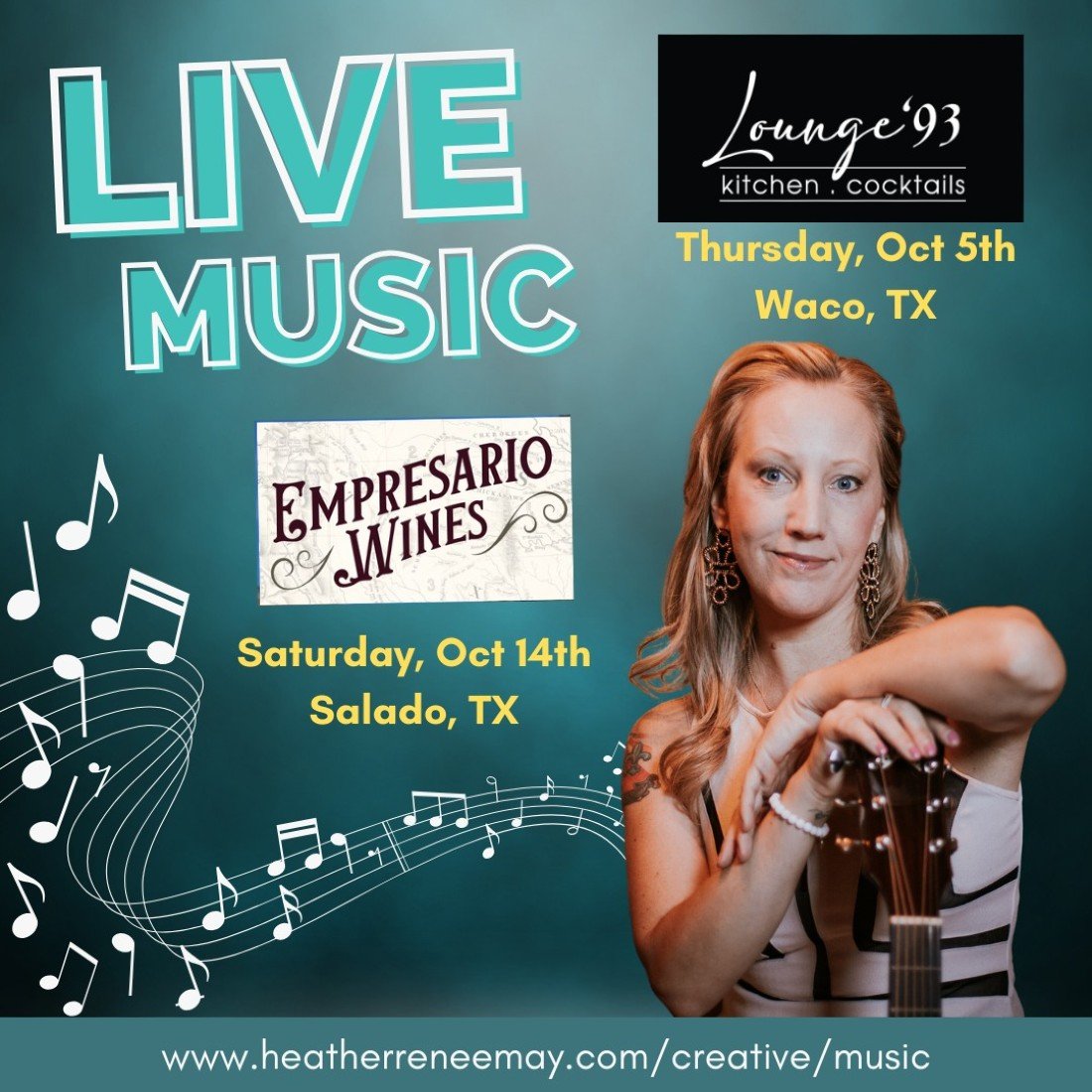 Heather Renee May Live at Empresario Wines Jingle Walk, Empresario ...