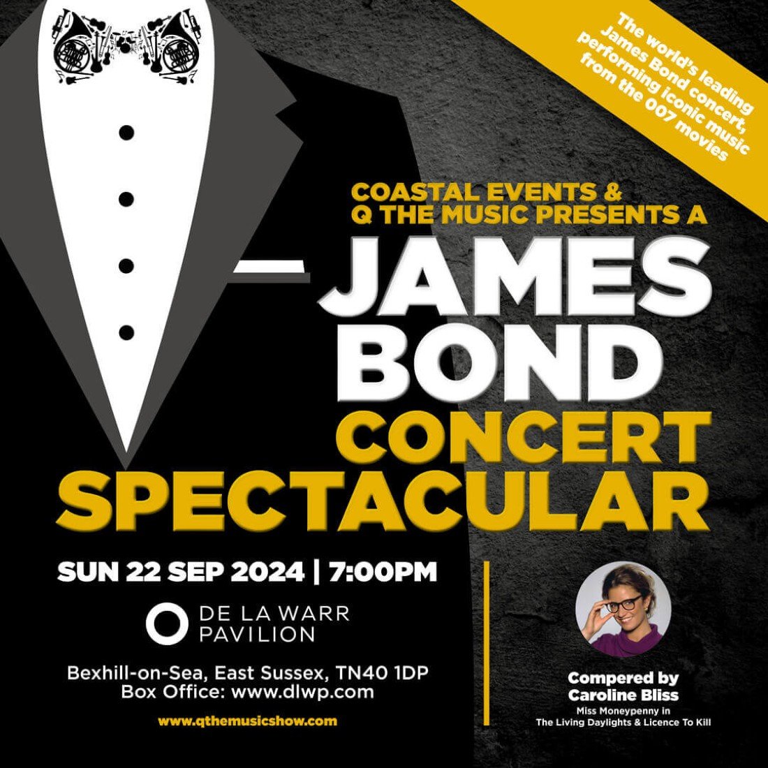 James Bond Concert Spectacular, De La Warr Pavilion, Bexhill, 22 ...