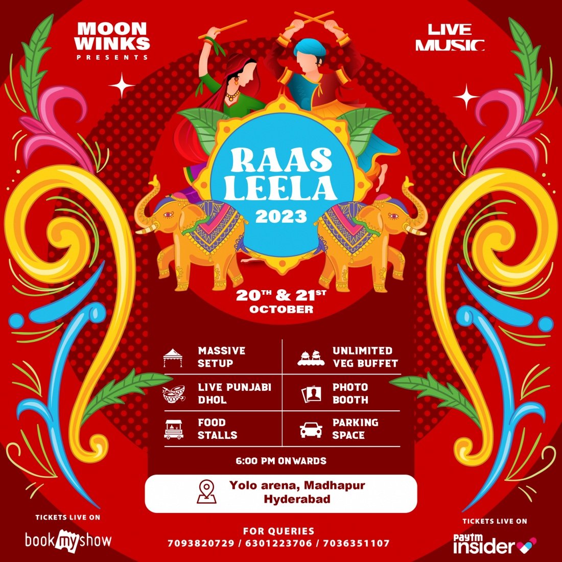 RAAS LEELA EVENT, YOLO ARENA, Secunderabad, 20 October to 21 October ...