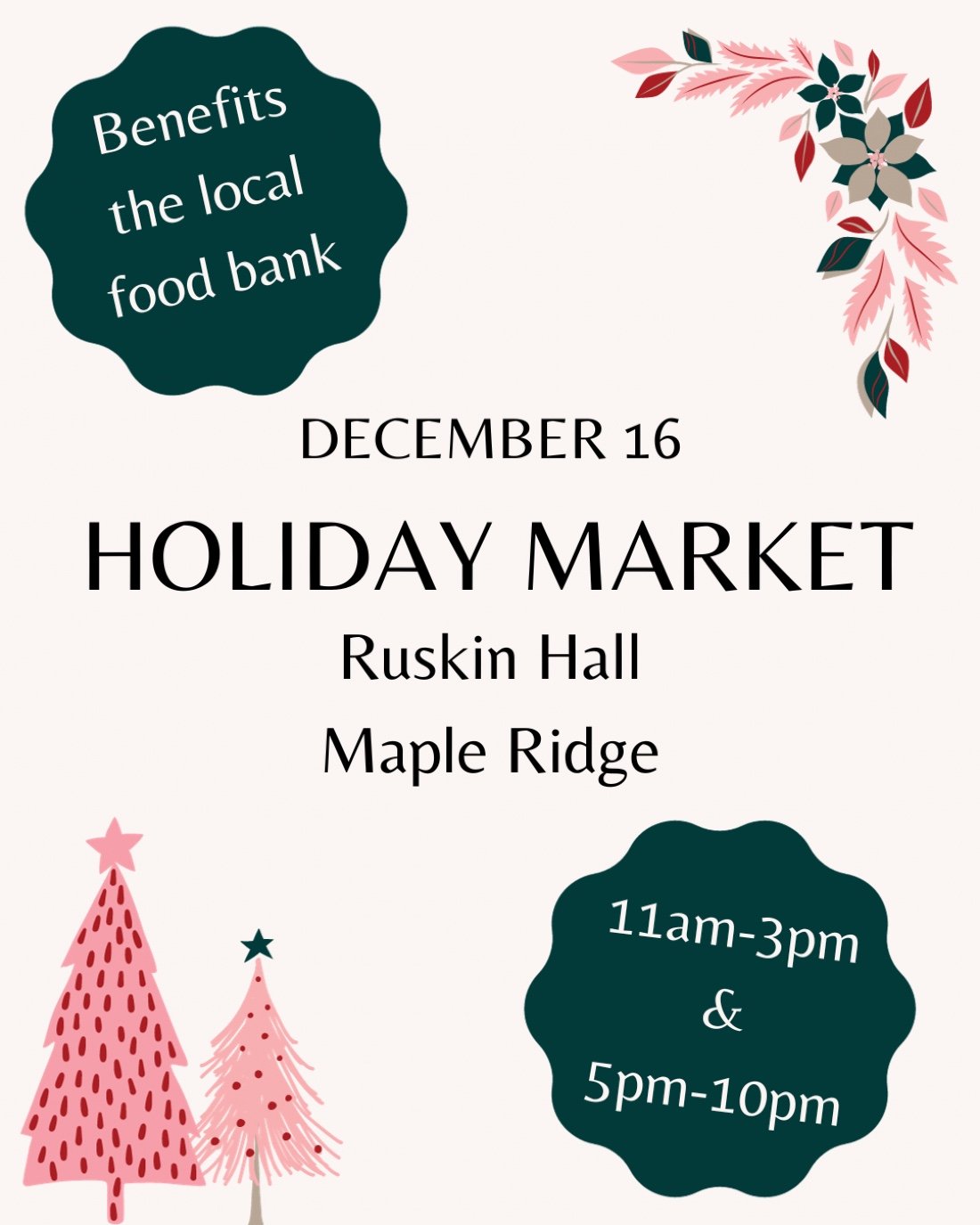 Holiday Artisan Show - Benefitting the local food bank, Ruskin ...