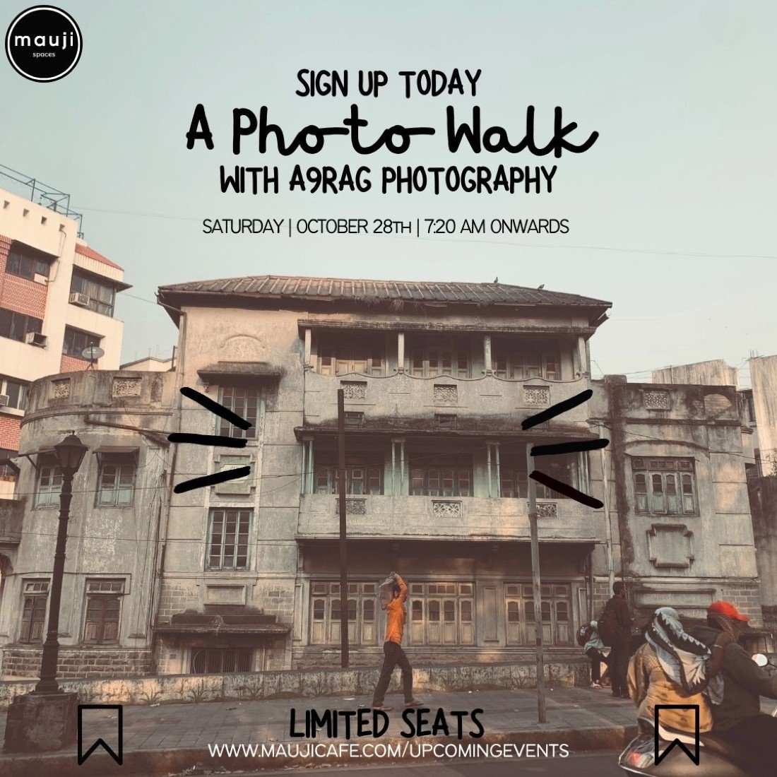 A Photo-Walk with A9RAG PHOTOGRAPHY, Mauji - The Time Cafe, Pune, 28 ...