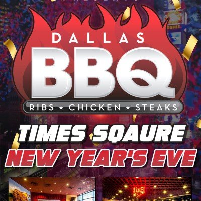 Dallas BBQ Times Square New Years Eve, Dallas BBQ Times Square, New ...