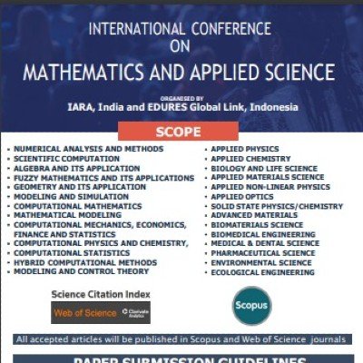 International Conference on Mathematics And Applied Science, December ...