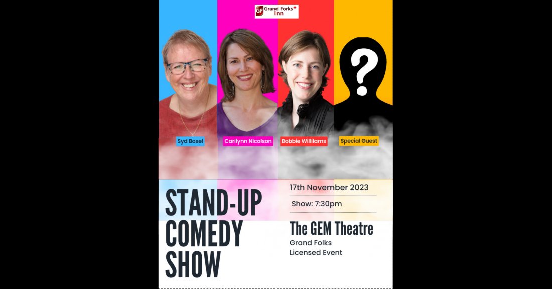 Stand-Up Comedy with Syd Bosel - Grand Forks- Postpond , GEM Theatre ...