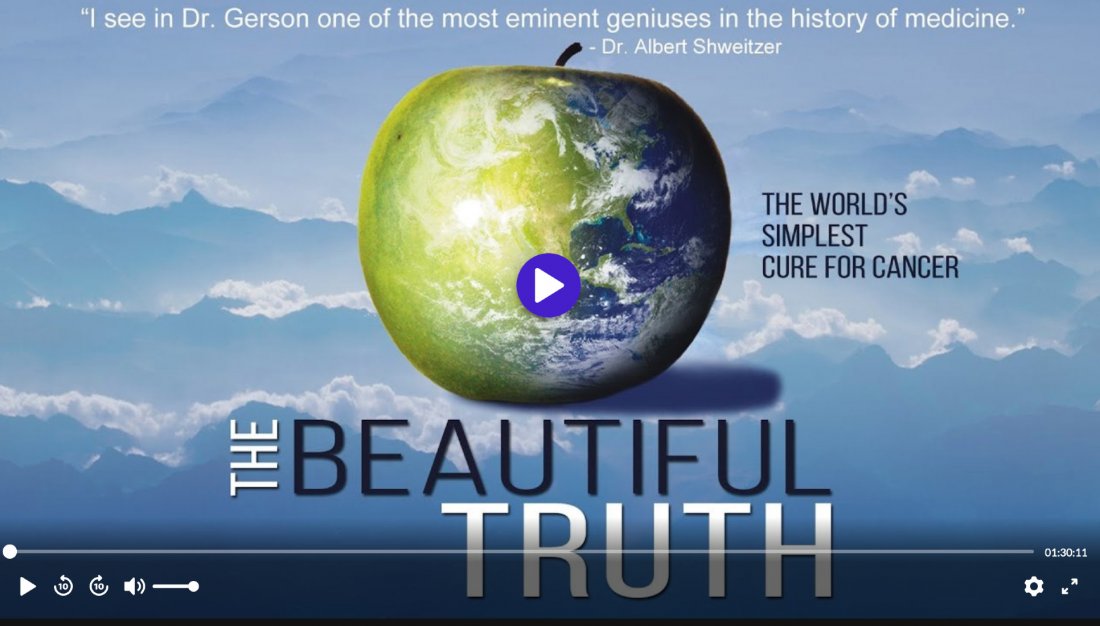 The Beautiful Truth- 2 hours Movie on Natural Cancer Treatments, 900 ...