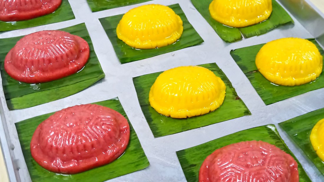Ang Ku Kueh 红龟粿 Making Class, ITSI BAKING STUDIO, Singapore, November ...