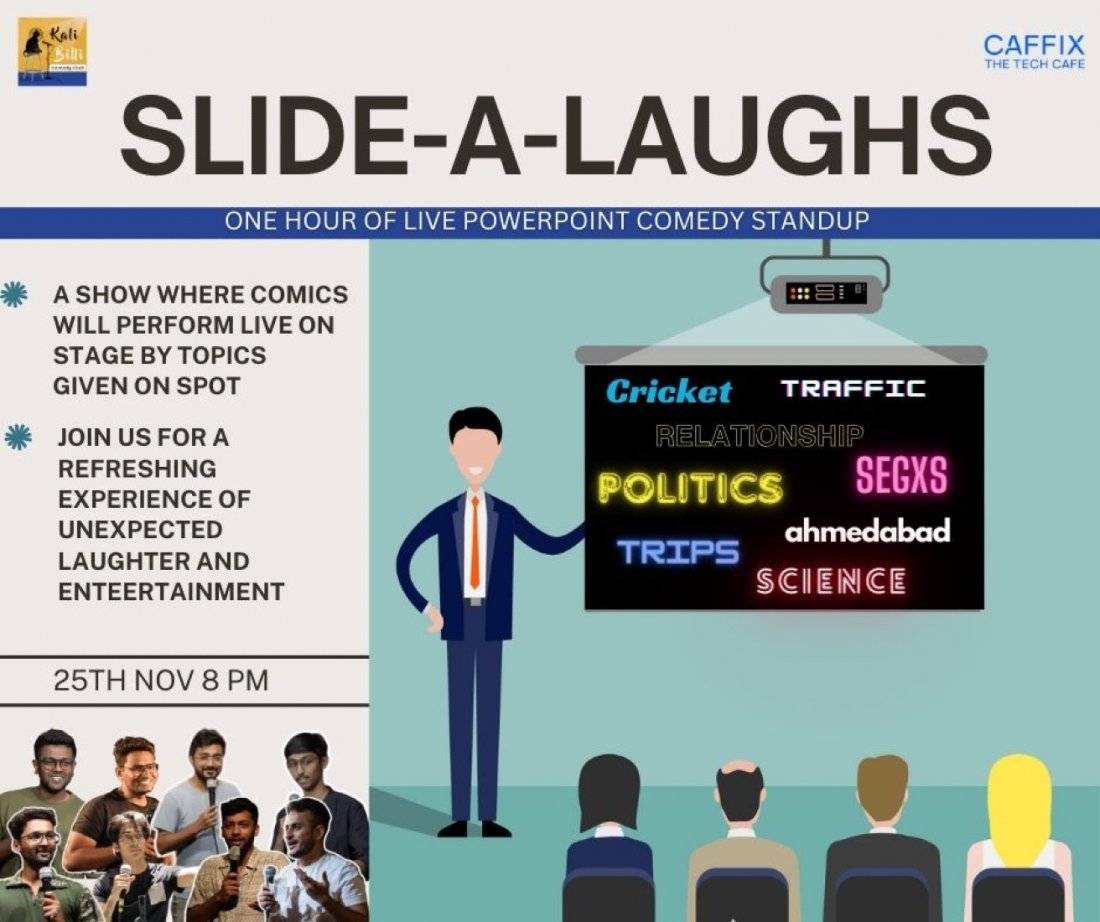SLIDE-A-LAUGHS - A POWERPOINT STANDUP COMEDY SHOW, Caffix- The Tech ...