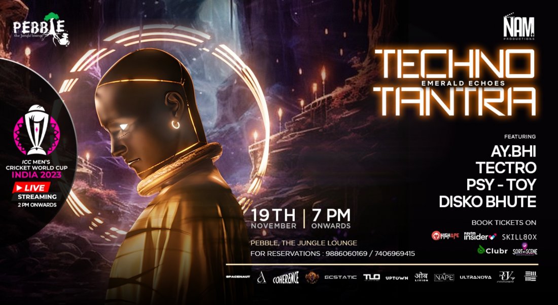 Techno Tantra: Emerald Echoes, Pebble: The Jungle Lounge, Bangalore, 19 ...