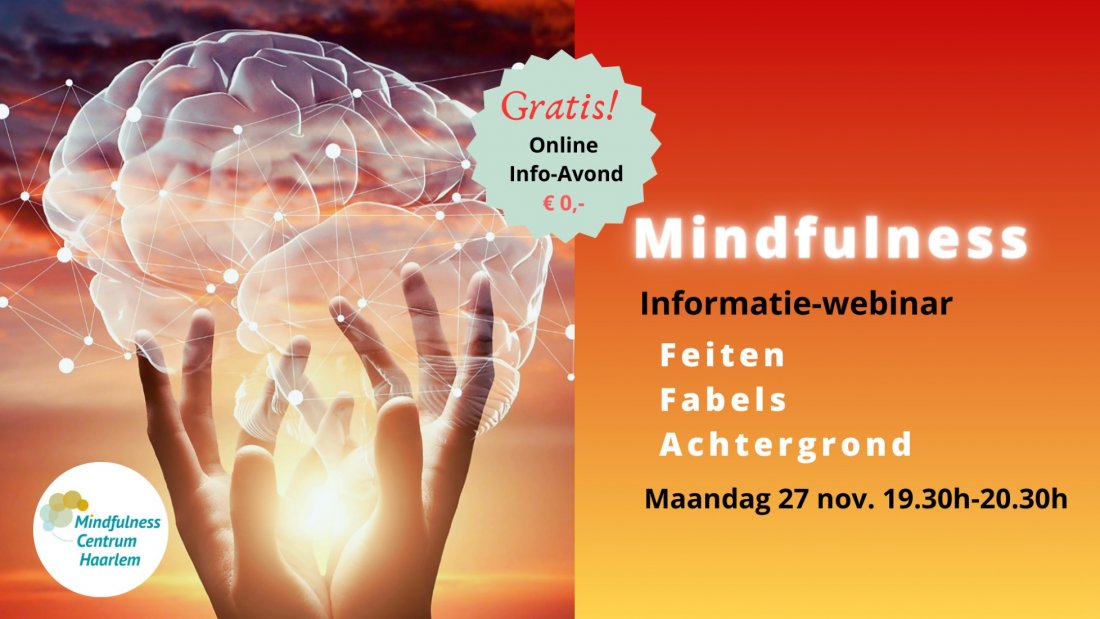 Gratis Info-Webinar: Wat is Mindfulness: Feiten, Fabels, Achtergrond ...