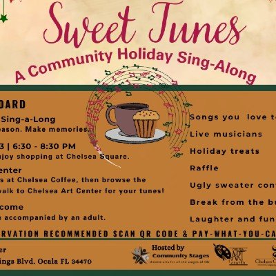 Sweet Tunes - Community Holiday Sing-Along Tickets, Chelsea Art Center ...