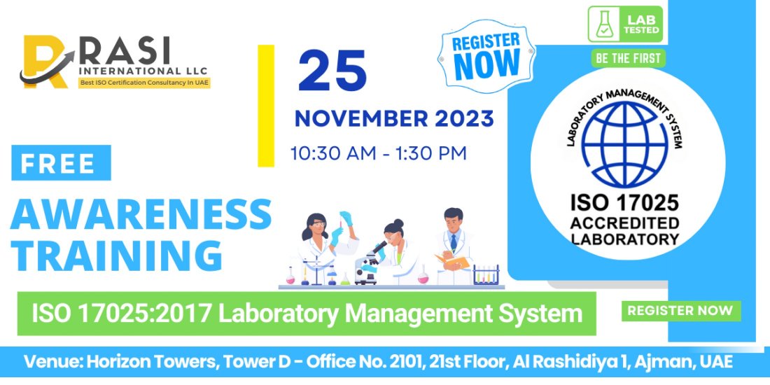 Free Awareness Training of ISO 17025:2017 & Laboratory Management ...