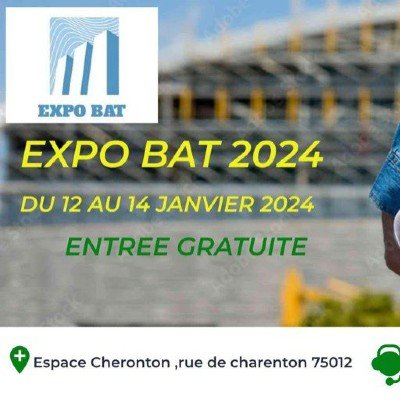 EXPO BAT 2024 Tickets, Espace Charenton, Saint Mande, January 12 to ...
