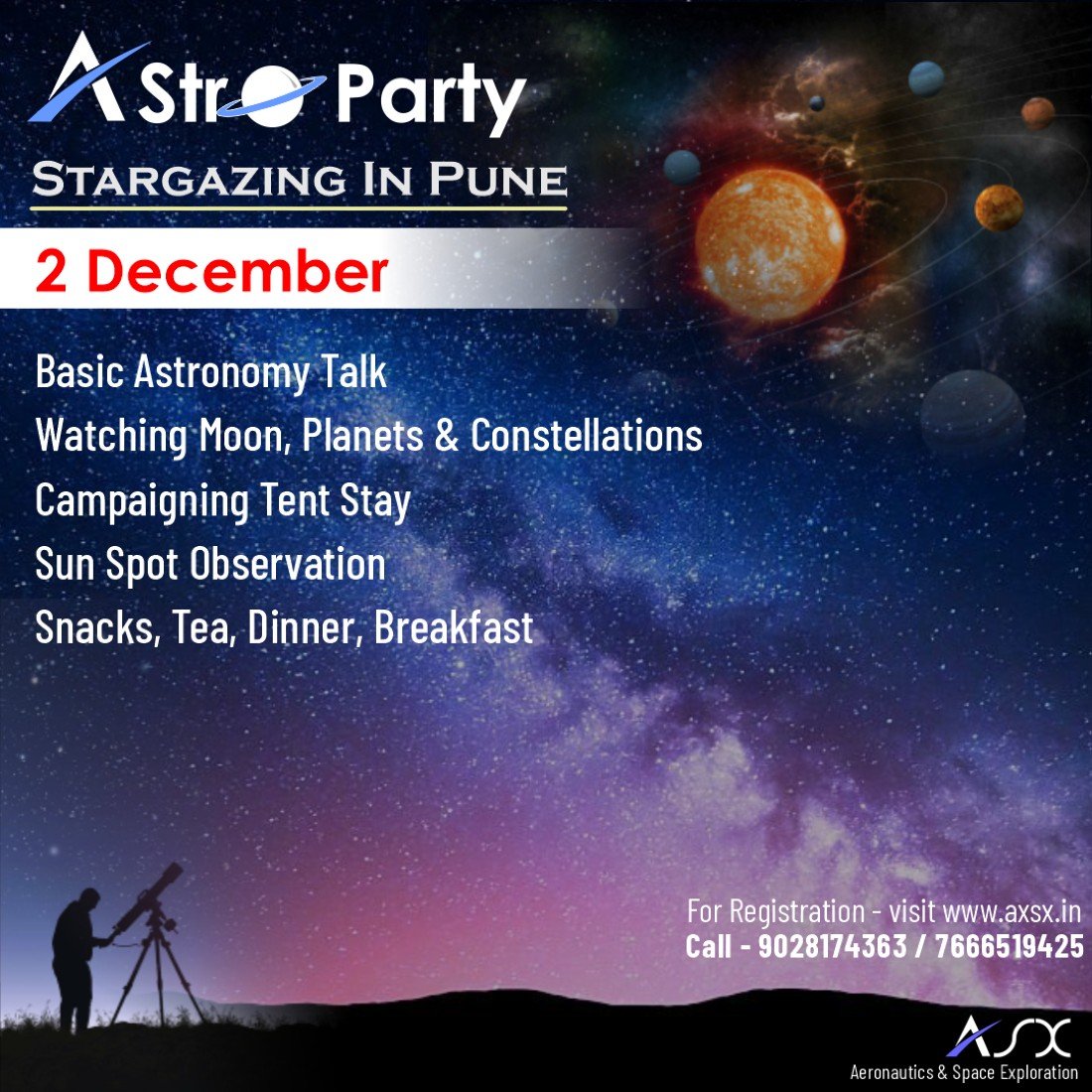 Stargazing Party & Camping In Pune | Star gazing Event Tickets ...