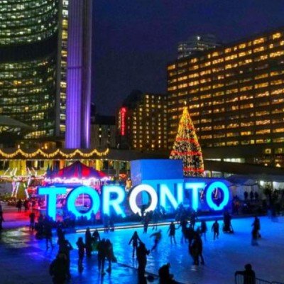 Cavalcade of Lights 2023, Nathan Phillips Square, Toronto, Ontario ...