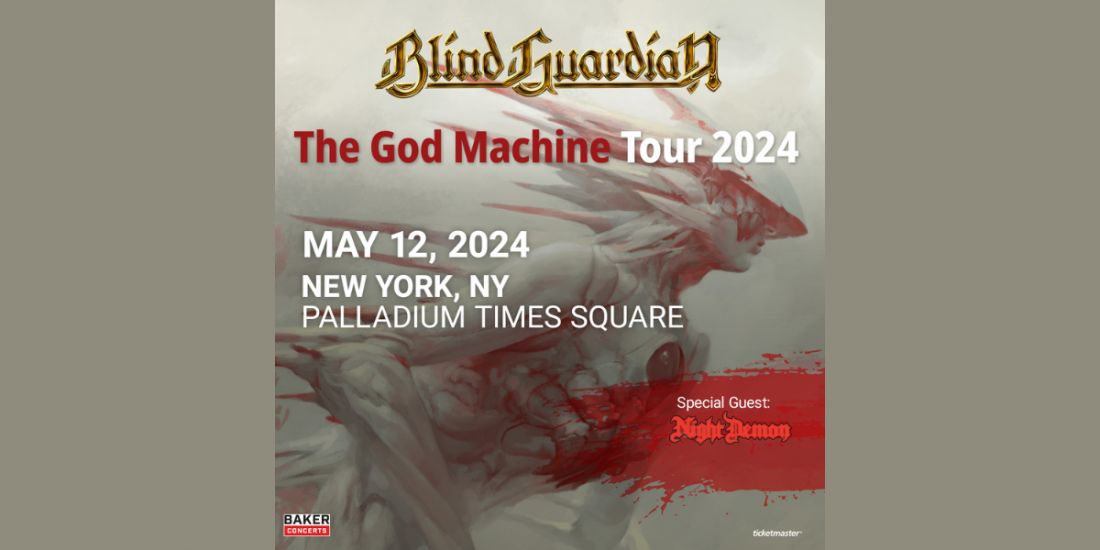 Blind Guardian with special guest Night Demon at Palladium Times Square ...