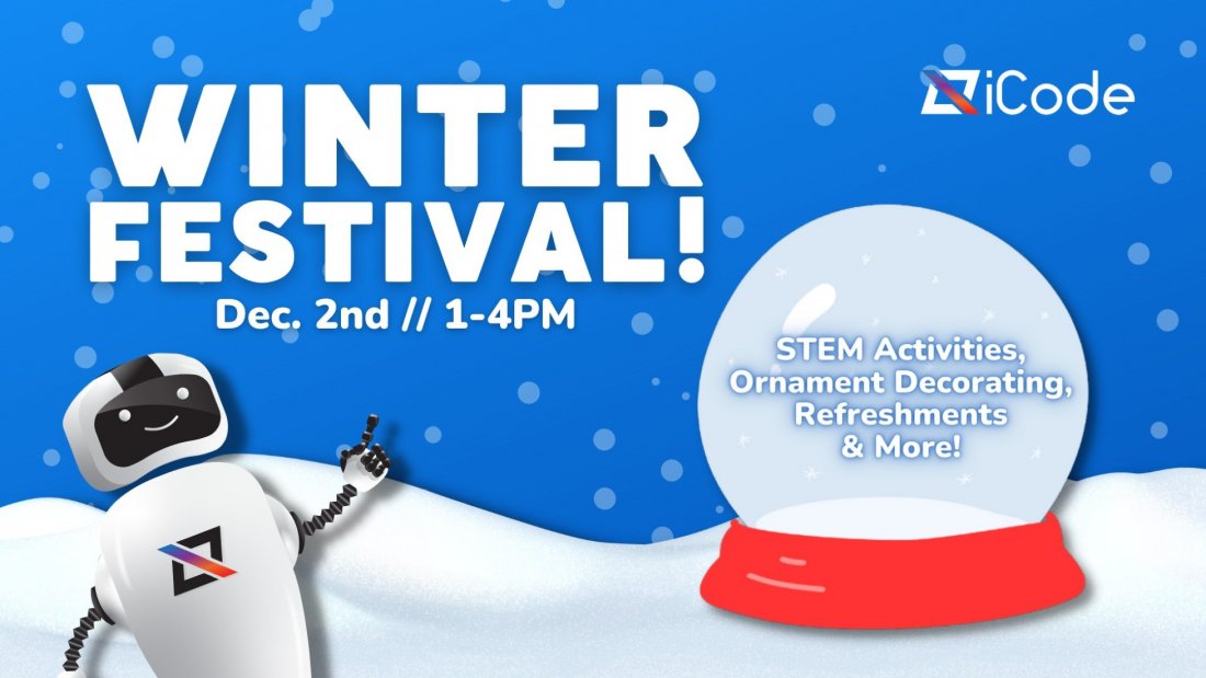 iCode Katy Winter Festival: Open House March 31st!, iCode Katy Winter ...